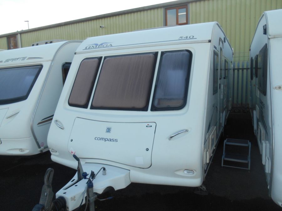 Used 2005 Compass Omega 540 caravan - just £5995 at Ropers of Yorkshire